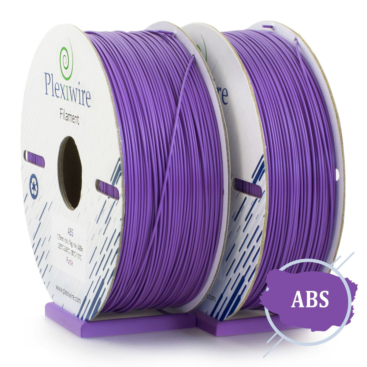 ABS plastic pentru imprimante 3D VIOLET 1,75mm