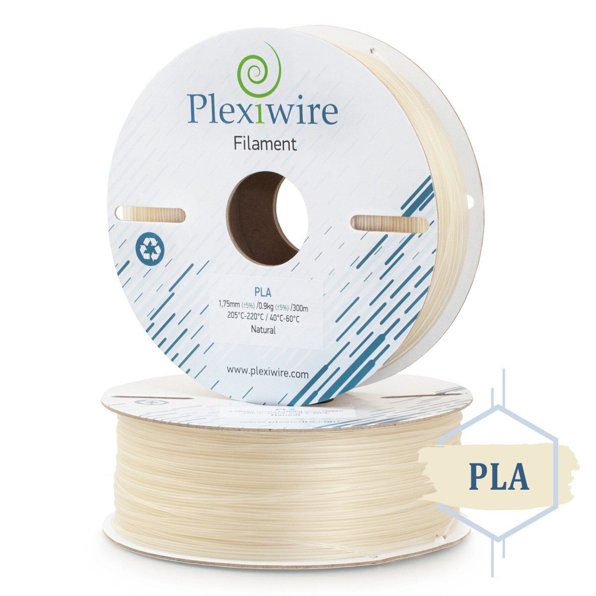 PLA plastic pentru imprimantă 3D NATURAL 1.75mm